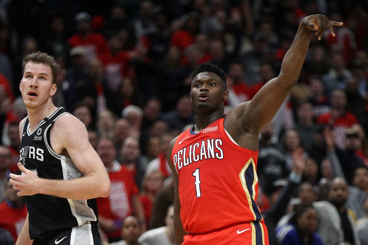 Zion's Debut Ranks High Among Other Notable No. 1 Pick Performances ...