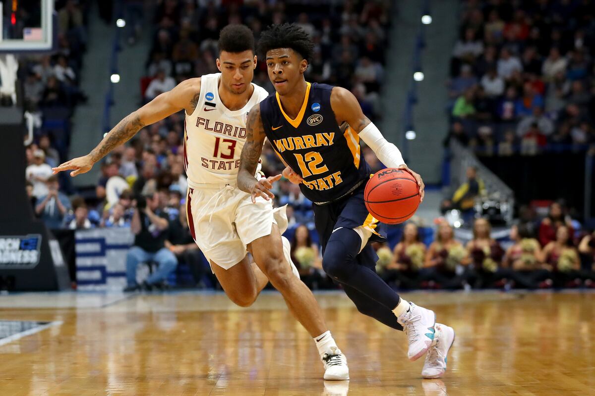 Video: Ja Morant Honored as Murray State Retires His No. 12 Jersey ...