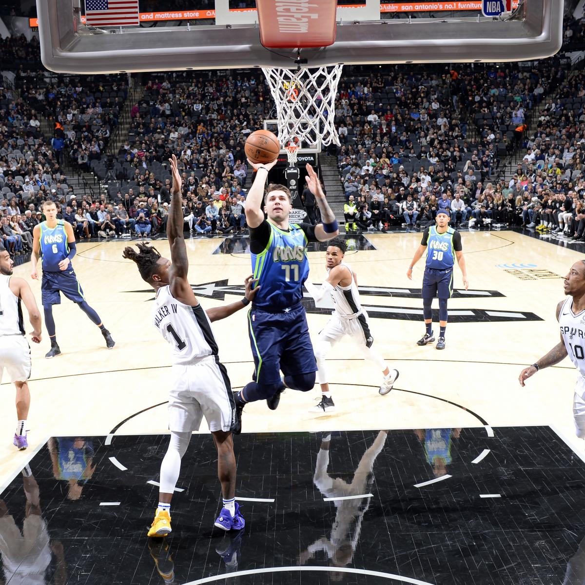 Luka Doncic, Kristaps Porzingis Shine as Mavericks Beat Spurs | News ...