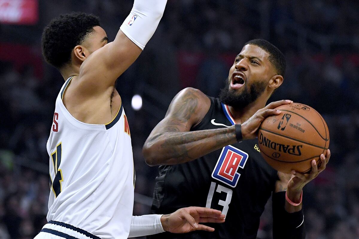 Paul George Leads Clippers Past Nuggets in Race for West's No. 2 Seed ...
