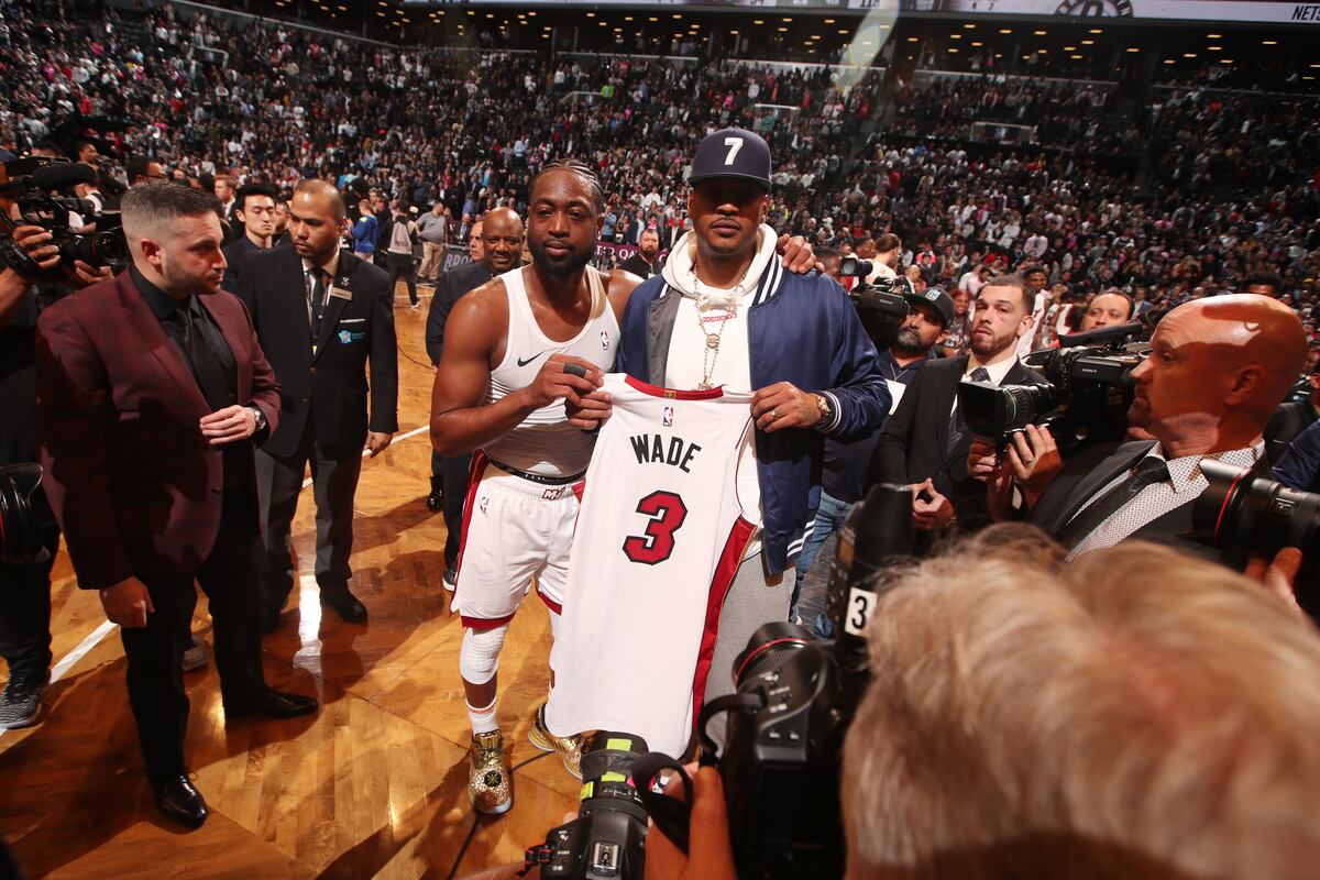 Dwyane Wade, Carmelo Anthony Talk 2003 NBA Draft, Rockets, More on IG ...