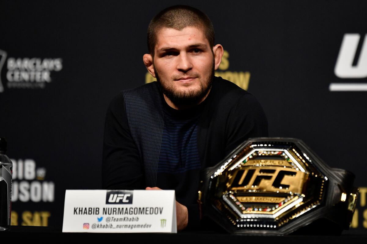 Khabib Says He's out of UFC 249, Will Self-Quarantine at Home During ...