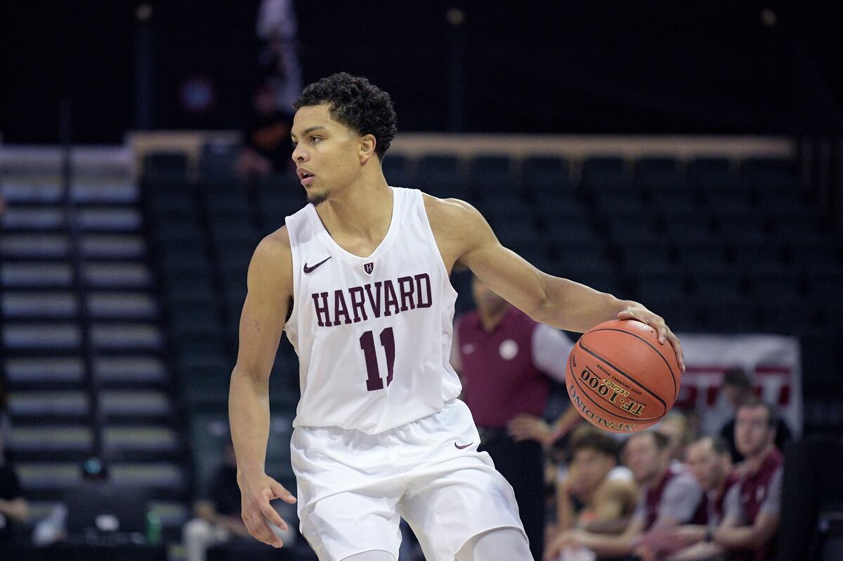 Harvard Graduate Transfer Bryce Aiken Commits to Seton Hall; Averaged ...