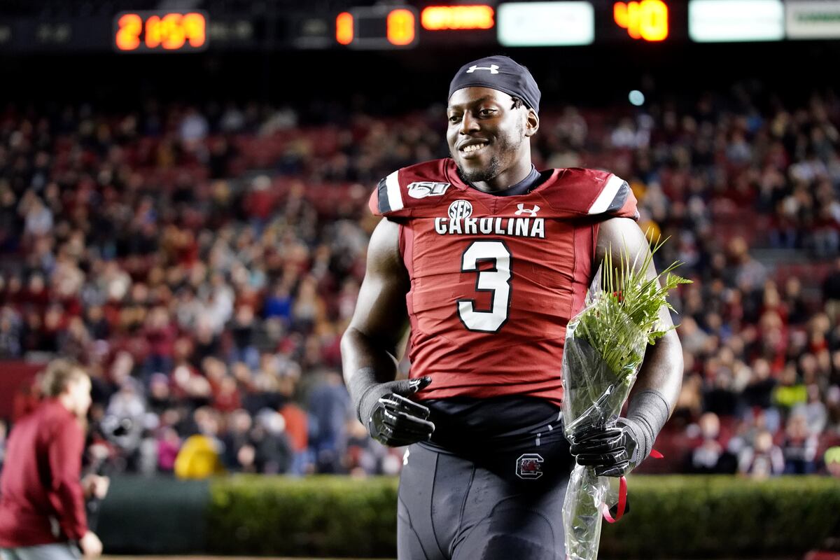 Javon Kinlaw Taken by Buccaneers in B/R User 2020 NFL Mock Draft | News ...