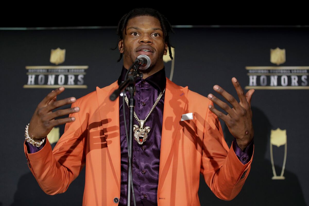 Ravens' Lamar Jackson Says 'Truzz Trump' Tweet Wasn't Politically ...