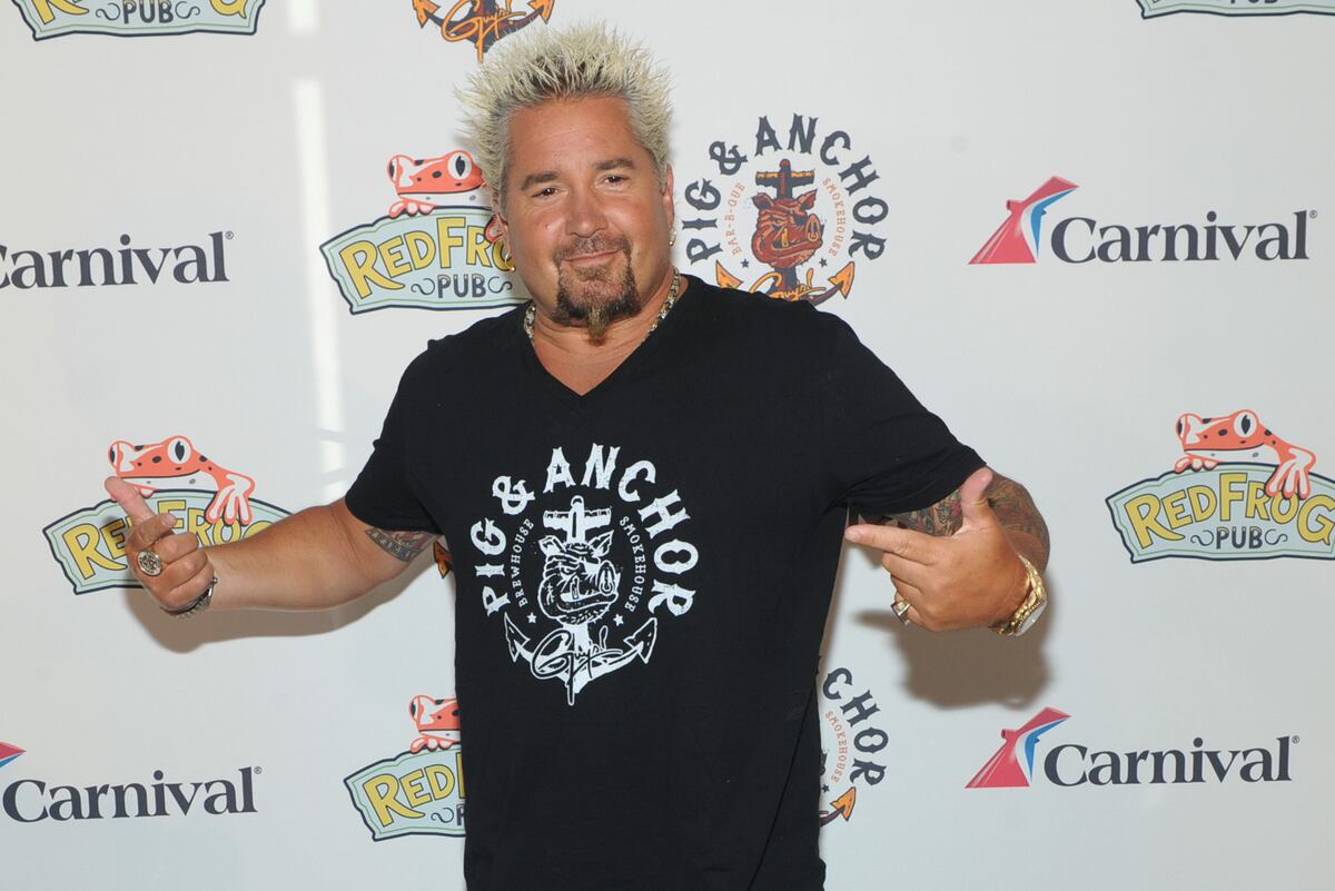 Guy Fieri Pictured with Raiders Fans During 2020 NFL Virtual Draft ...