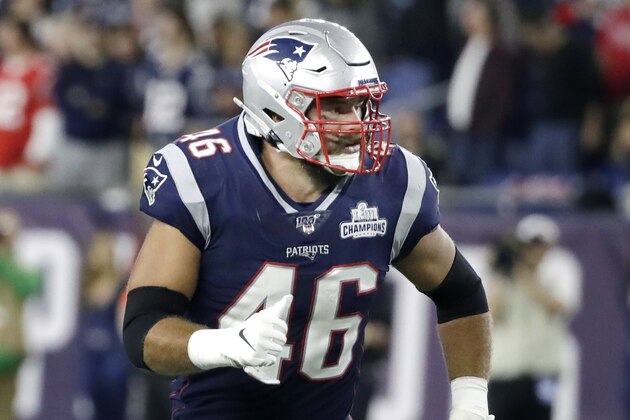 James Develin Retires After 7 Seasons with Patriots Because of Neck Injury