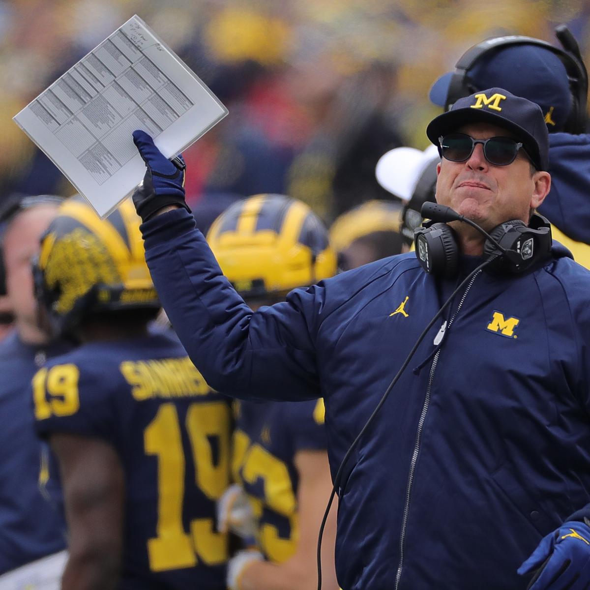 Jim Harbaugh Michigan Has Got To Beat Ohio State To Win A National