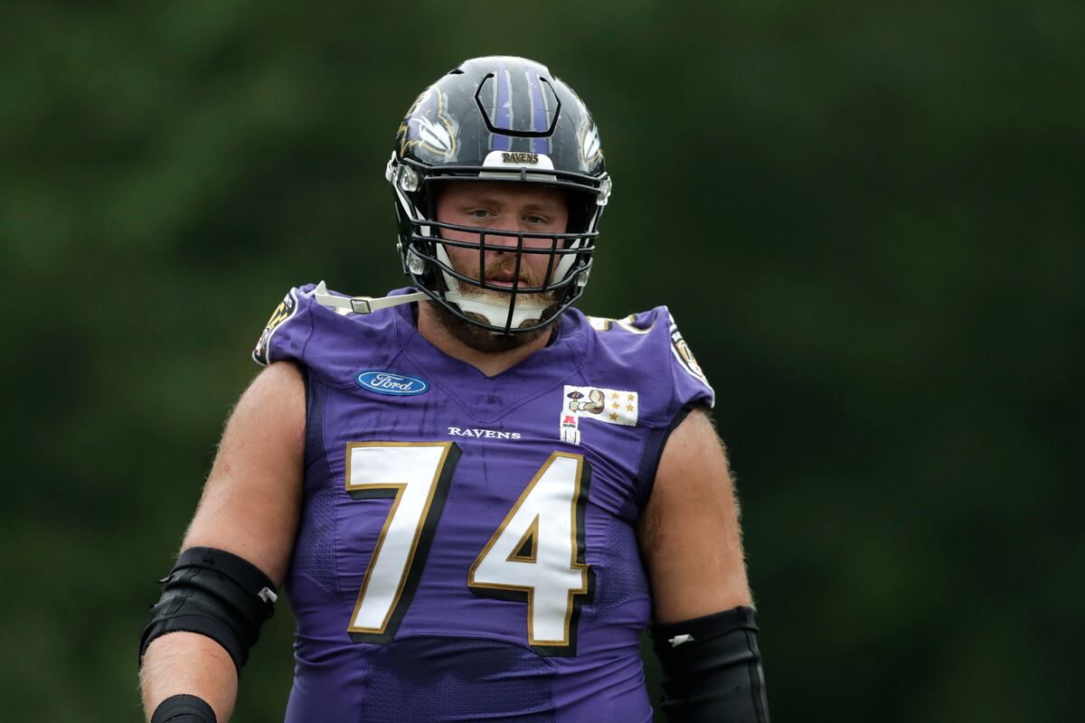 Ex-Ravens OL James Hurst, Saints Agree to 1-Year Contract Amid PED ...