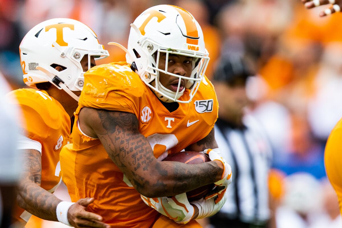 Tennessee RB Tim Jordan Arrested on Gun, Marijuana Charges at Traffic ...