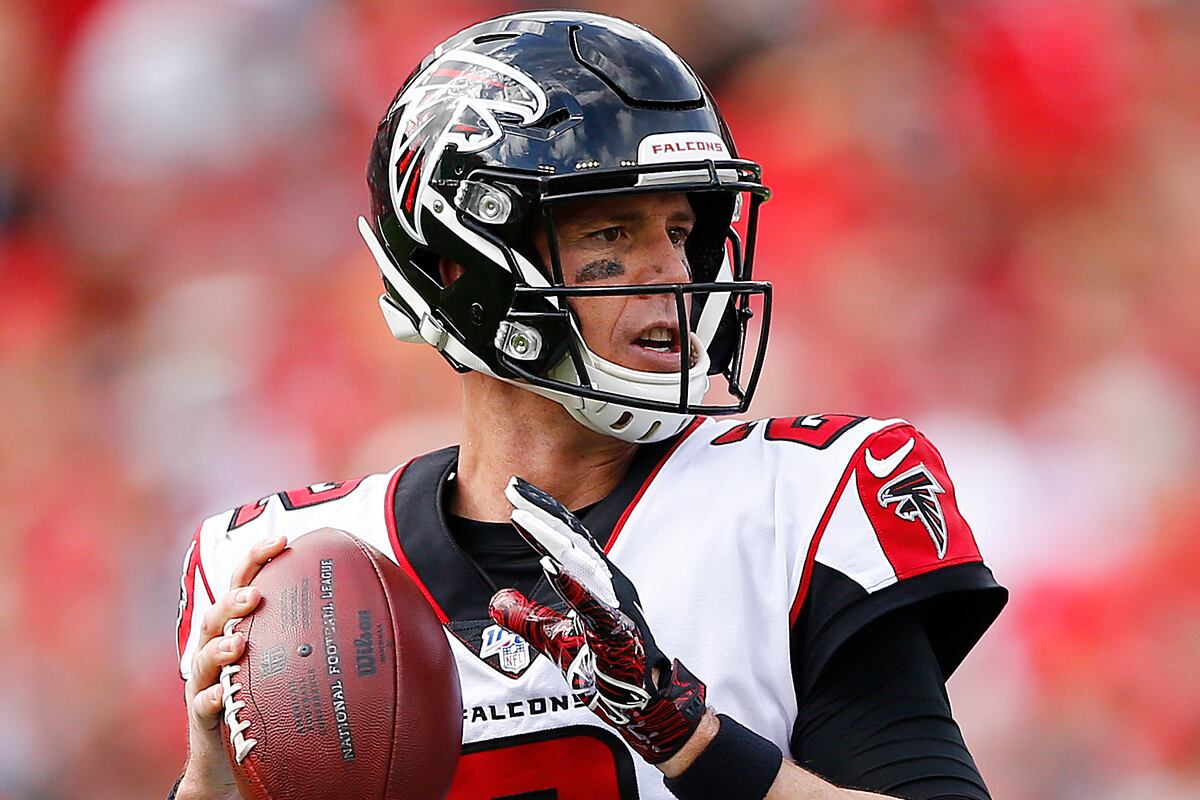 Matt Ryan: Hayden Hurst 1 of Fastest, Most Athletic TEs I've Had with ...