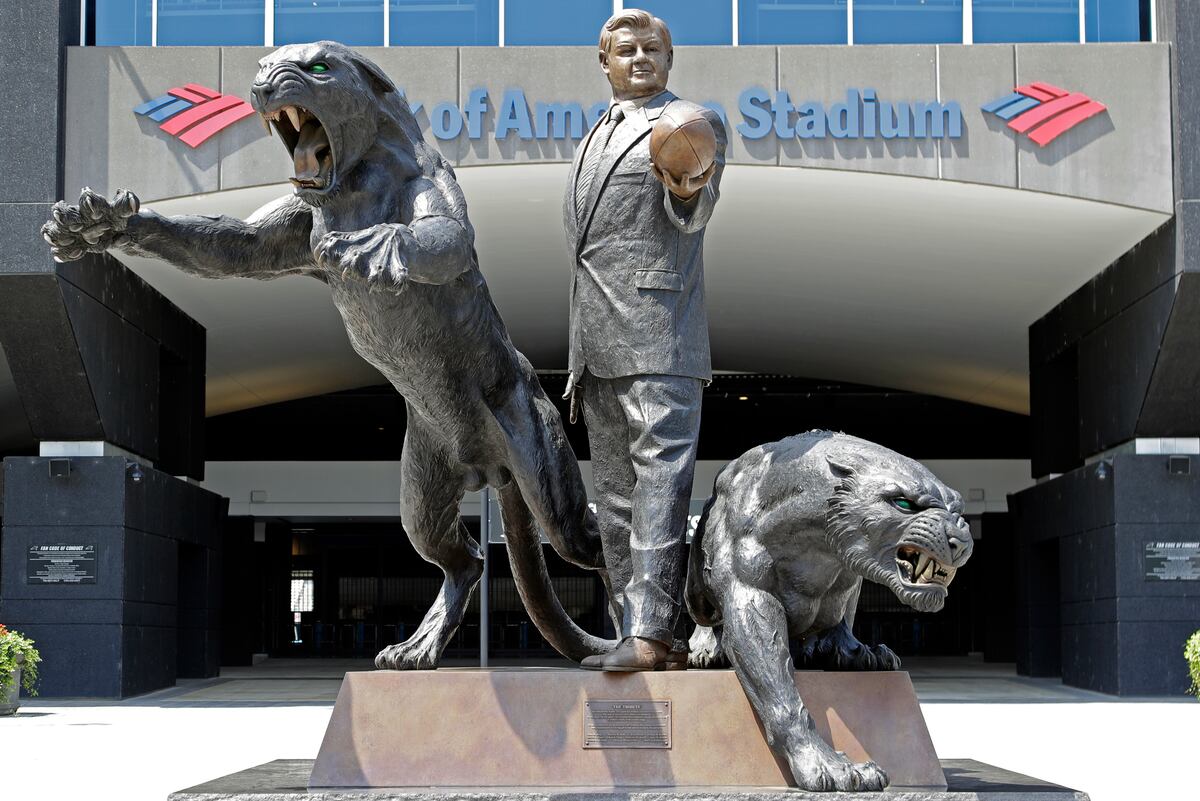 Jerry Richardson Statue Reportedly Will 'Never Return' to Panthers ...