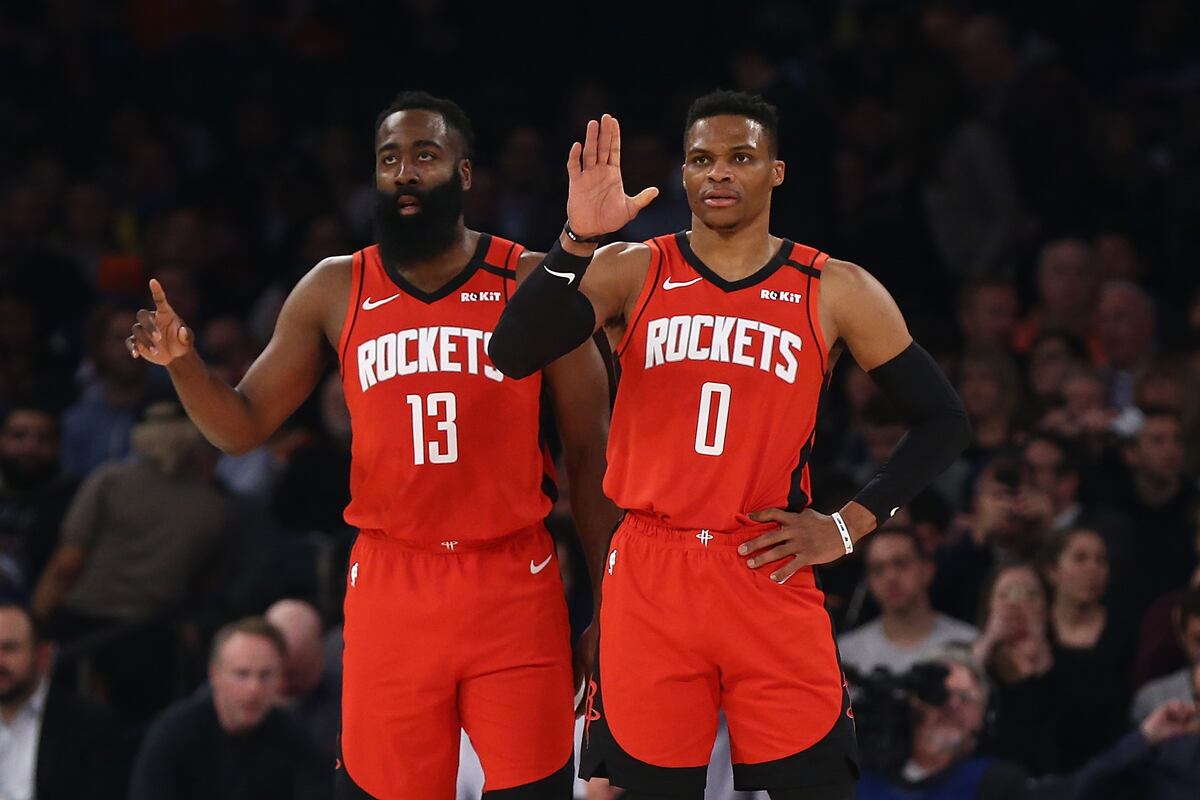 James Harden, Russell Westbrook Expected to Join Rockets in Orlando by ...