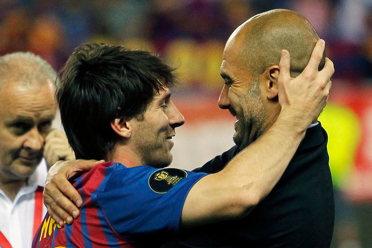 Report: Lionel Messi, Pep Guardiola Have Discussed Manchester City ...