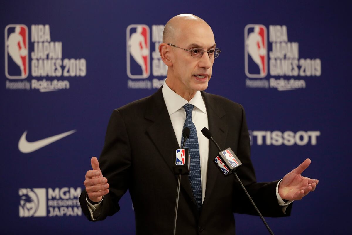 Adam Silver Supports NBA, WNBA Players' Strikes for Social Justice ...