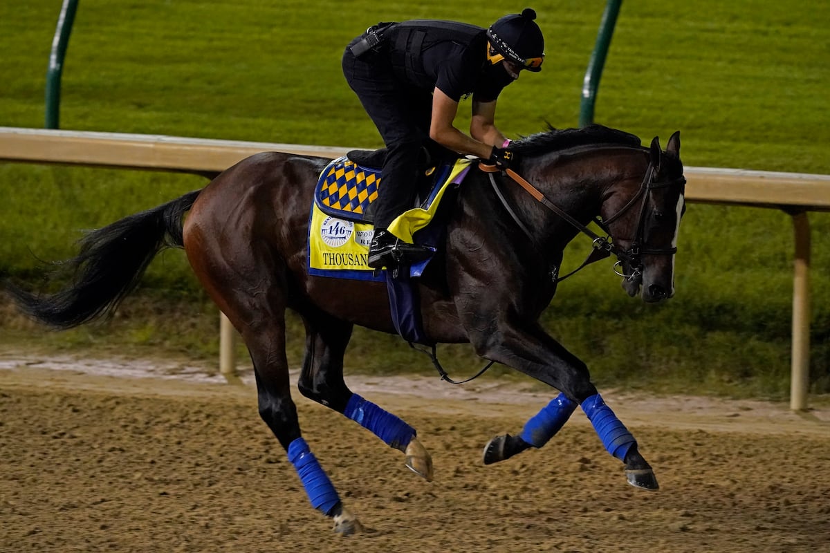 Thousand Words Scratched from 2020 Kentucky Derby After Flipping in ...