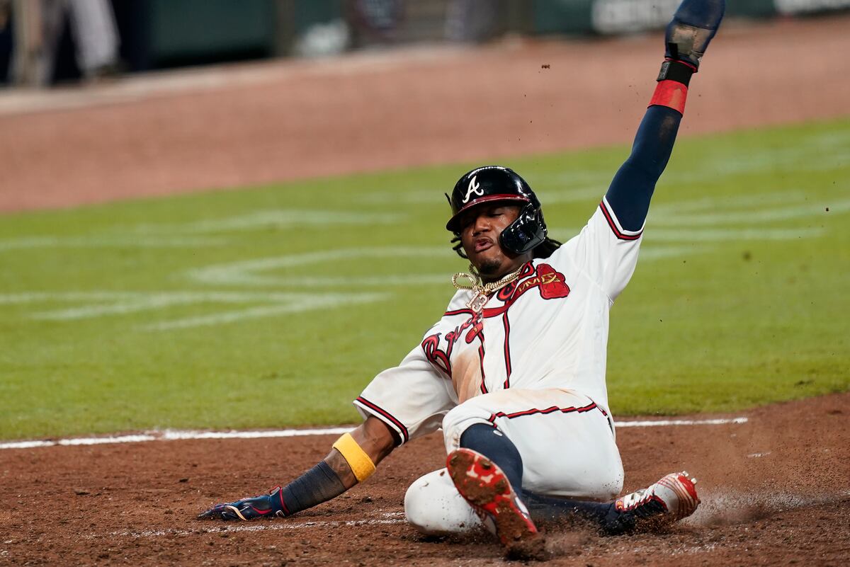 Ronald Acuna Jr. Exits Braves vs. Cubs with Abdominal Injury Diagnosed ...
