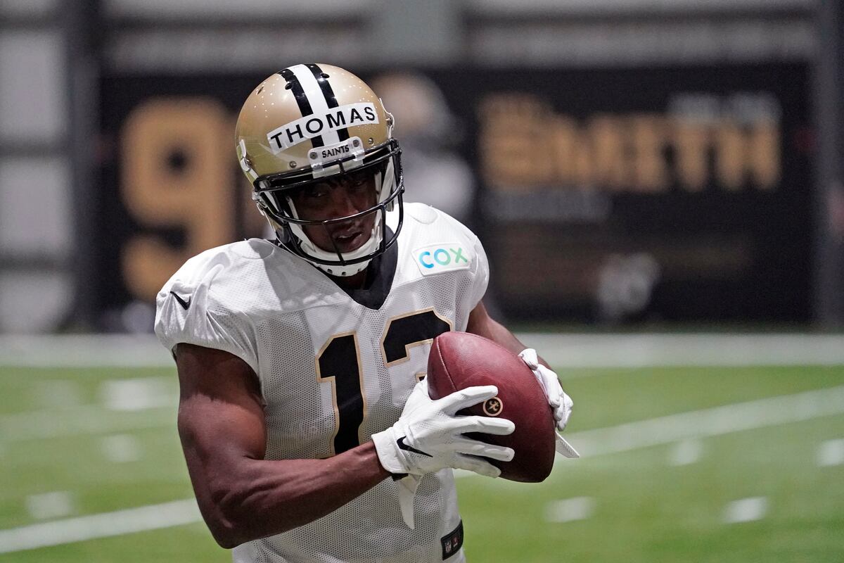 Saints WR Michael Thomas Reportedly to Miss 2-4 Weeks with Ankle Injury ...