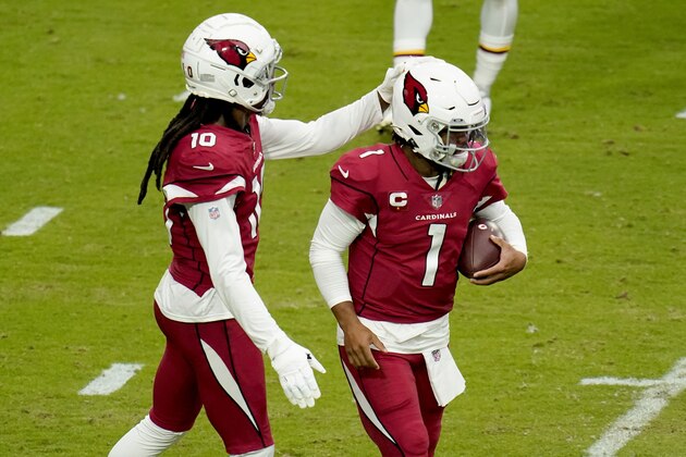 Cardinals' DeAndre Hopkins Promotes Kyler Murray for NFL MVP on Twitter