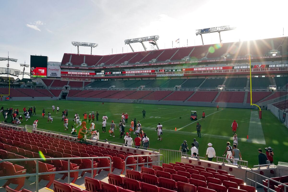 Buccaneers Games at Raymond James Stadium Could Allow Fans at 25% ...