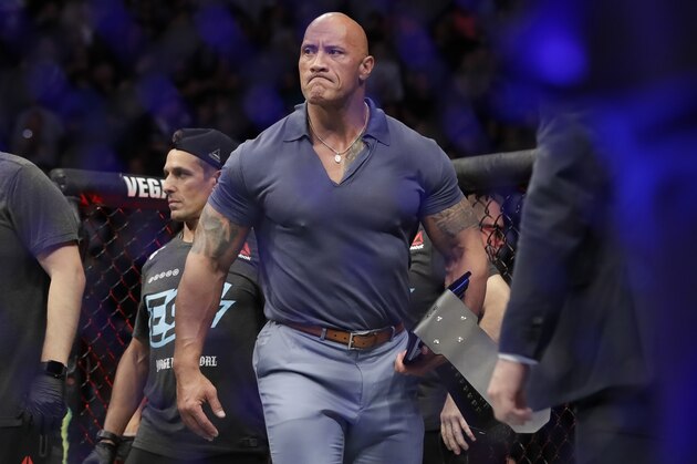 The Rock Comments on Roman Reigns vs. Jey Uso Match at WWE Clash of ...