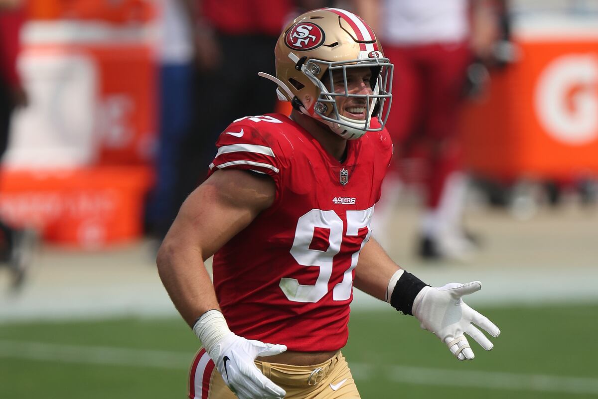 49ers' Nick Bosa Says 'I'm Gonna Be Better' After Return from Knee ...