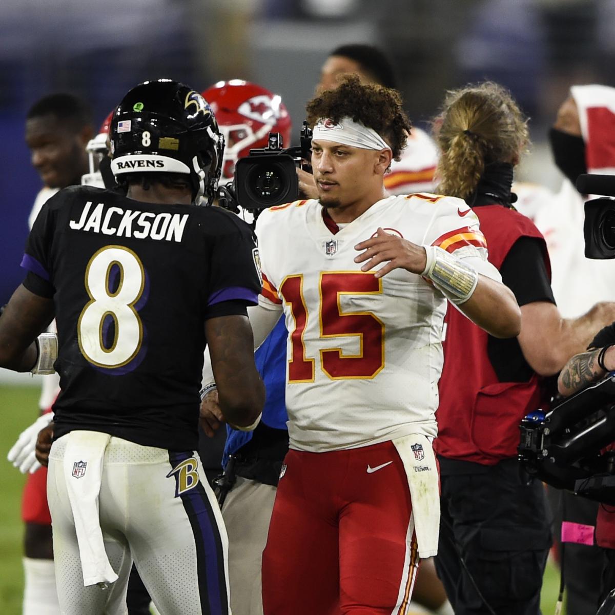 Lamar Jackson Says Patrick Mahomes Chiefs Are Ravens Kryptonite