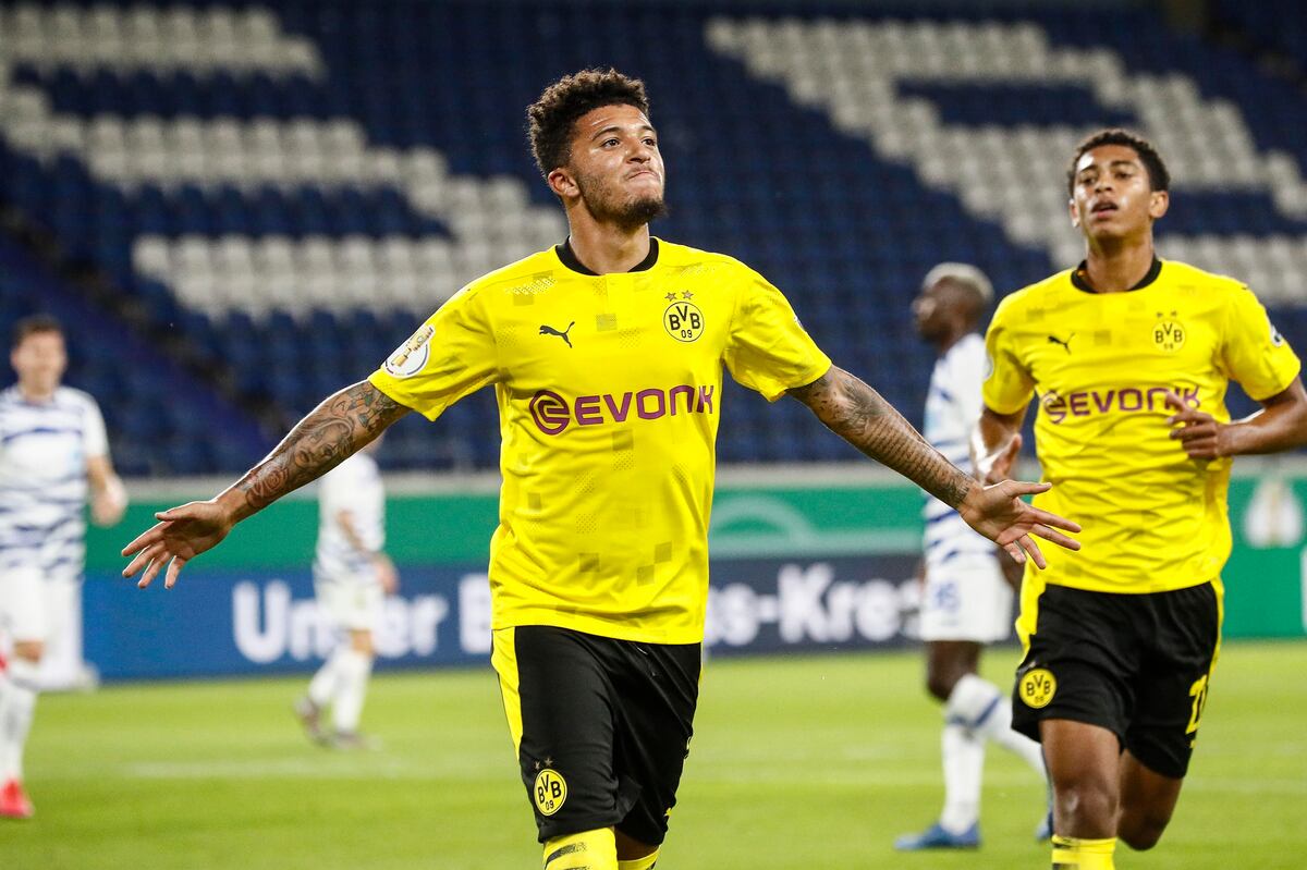 Report: BVB Deny Jadon Sancho Is Pushing for Manchester United Transfer | News, Scores ...