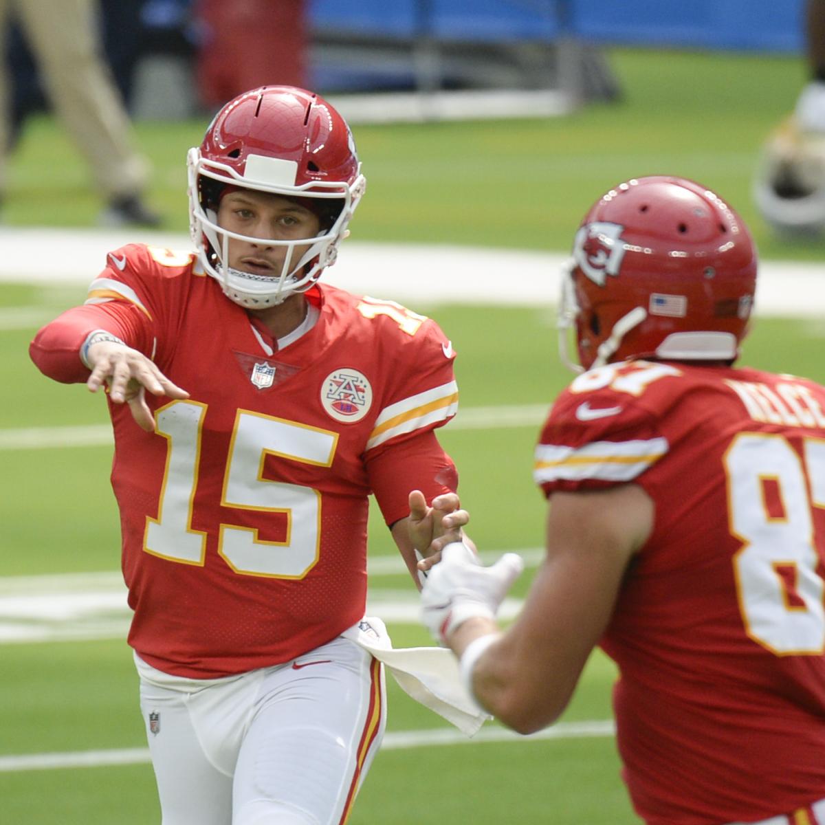 Chiefs' Patrick Mahomes Jokes He Won't Let Travis Kelce Babysit His ... Chiefs' Patrick Mahomes Jokes He Won't Let Travis Kelce Babysit His ...