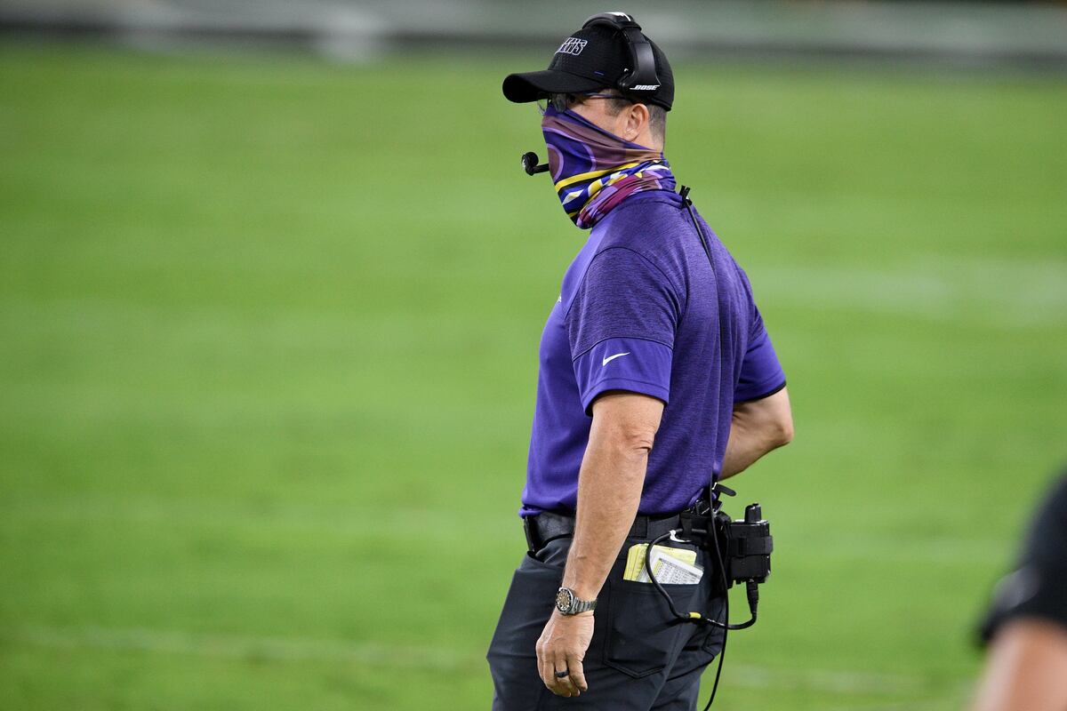 Ravens' John Harbaugh Says He Hasn't Heard from NFL Regarding Mask ...