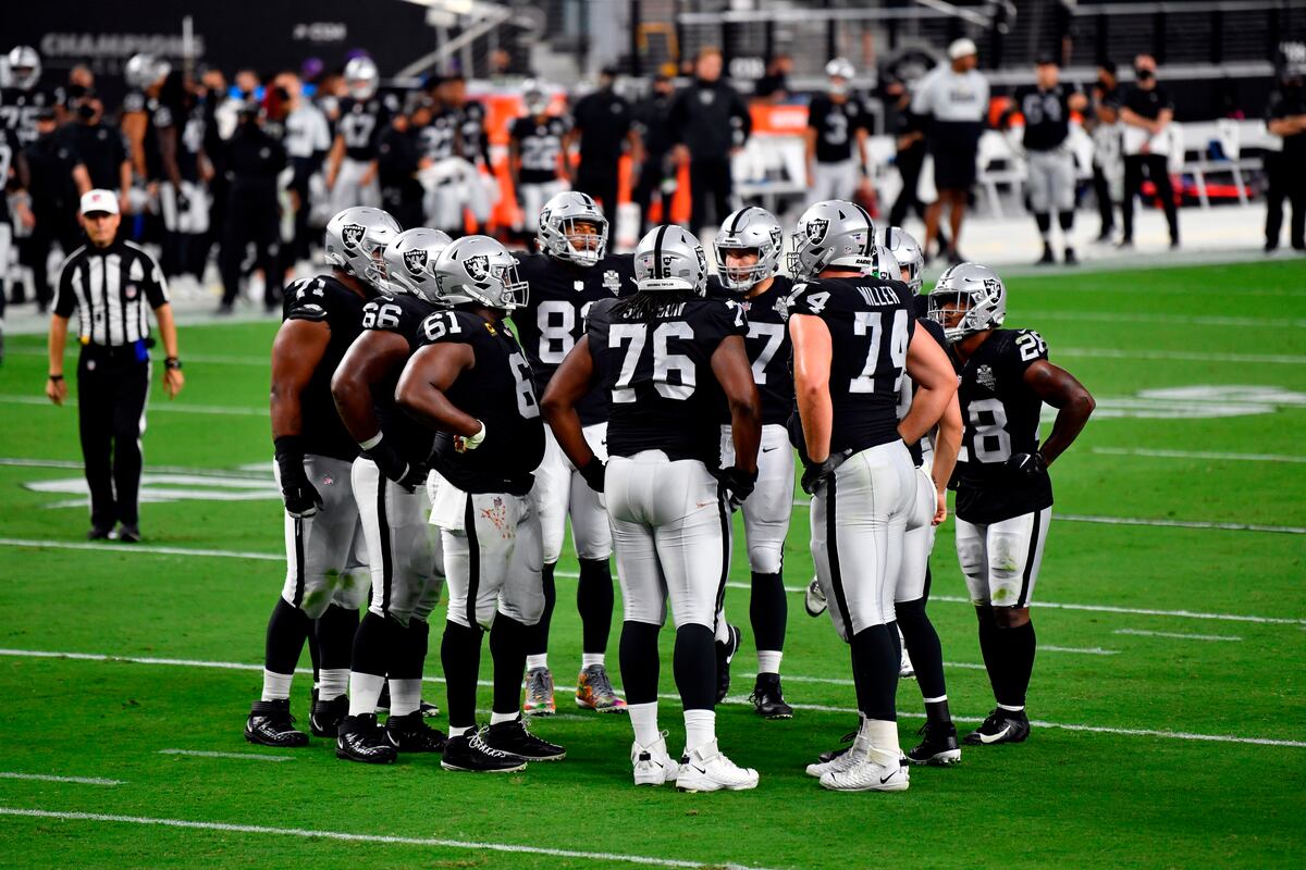Report: Raiders Fined $50K for Violation of COVID-19 Locker Room ... Report: Raiders Fined $50K for Violation of COVID-19 Locker Room ...