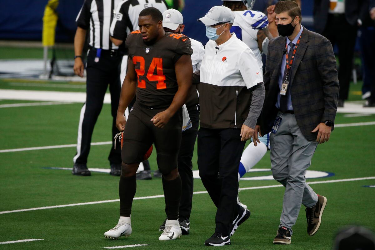 Browns' Nick Chubb to Go on IR with Knee Injury, Will Return This ...