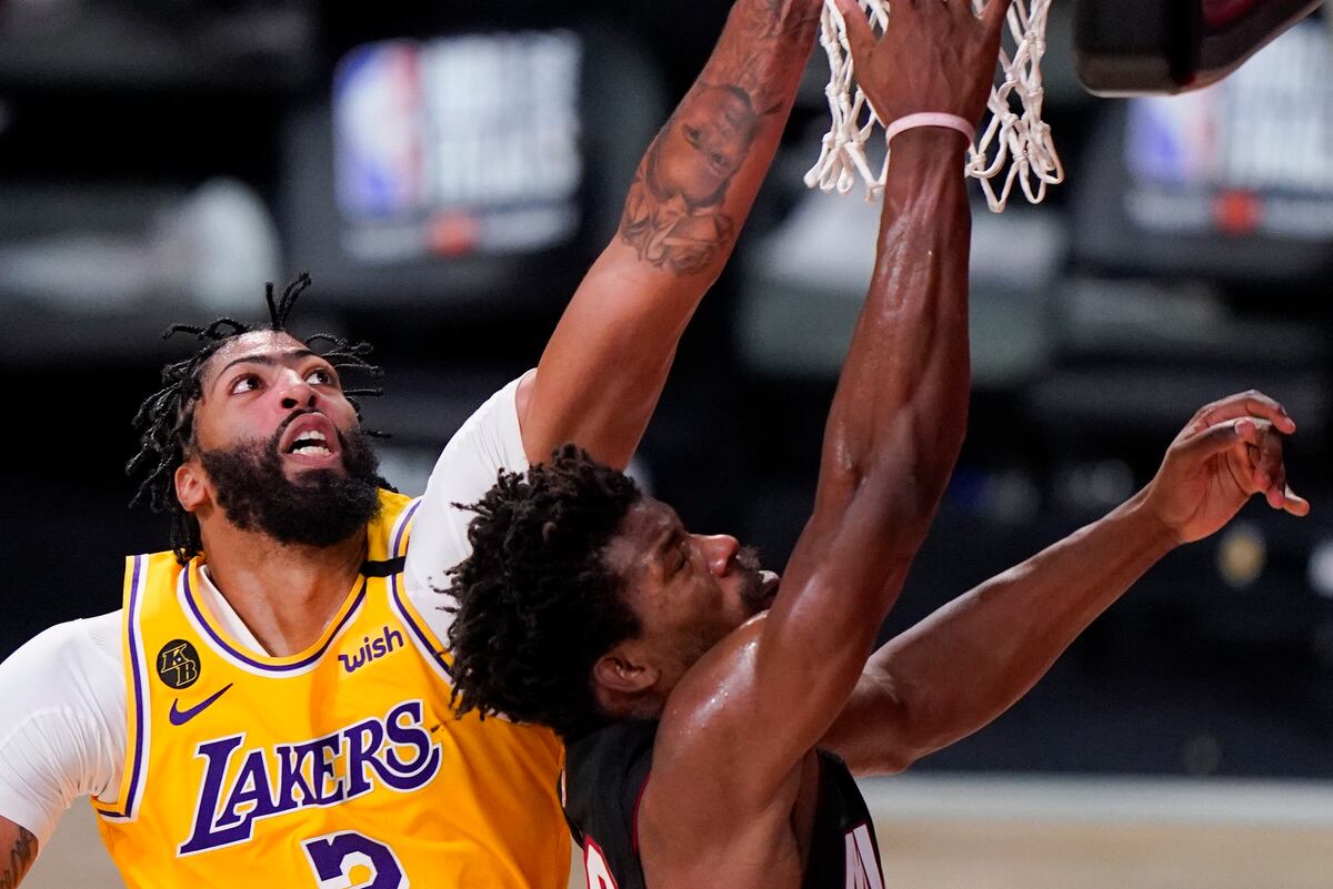 Lakers' LeBron James: Anthony Davis Guarding Jimmy Butler Why He's DPOY ...