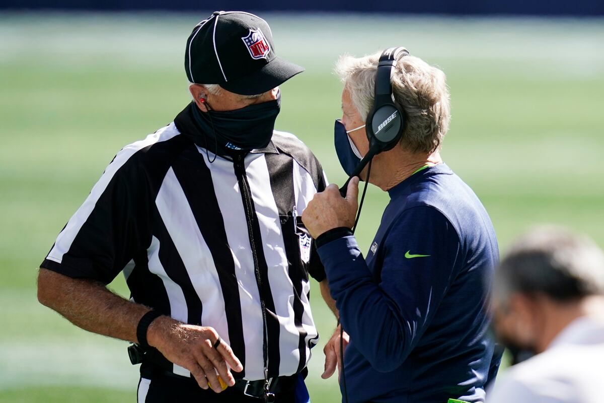 NFL Coaches Who Approach Refs Without Mask Will Face Punishment | News ...