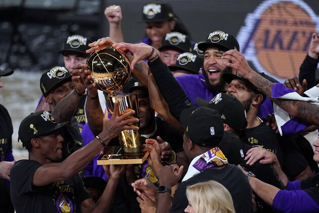 Lakers Win 2020 NBA Finals: Score, Celebration Highlights and Twitter ...