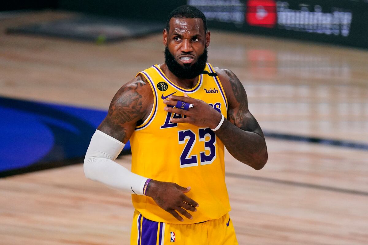 LeBron James Congratulates Dodgers on World Series Berth with Joe Kelly ...