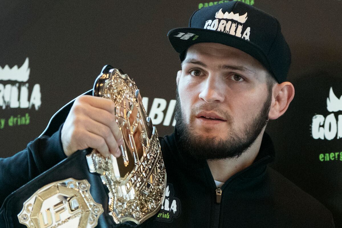 Dana White: Khabib Suffered Broken Foot Injury 3 Weeks Before Gaethje ...