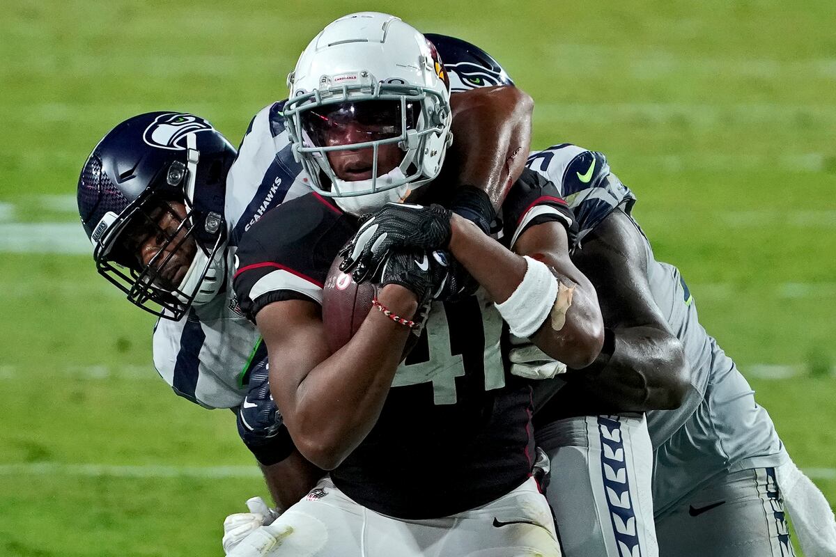 Report: Cardinals' Kenyan Drake to Undergo MRI on Ankle Injury; X-Rays ...