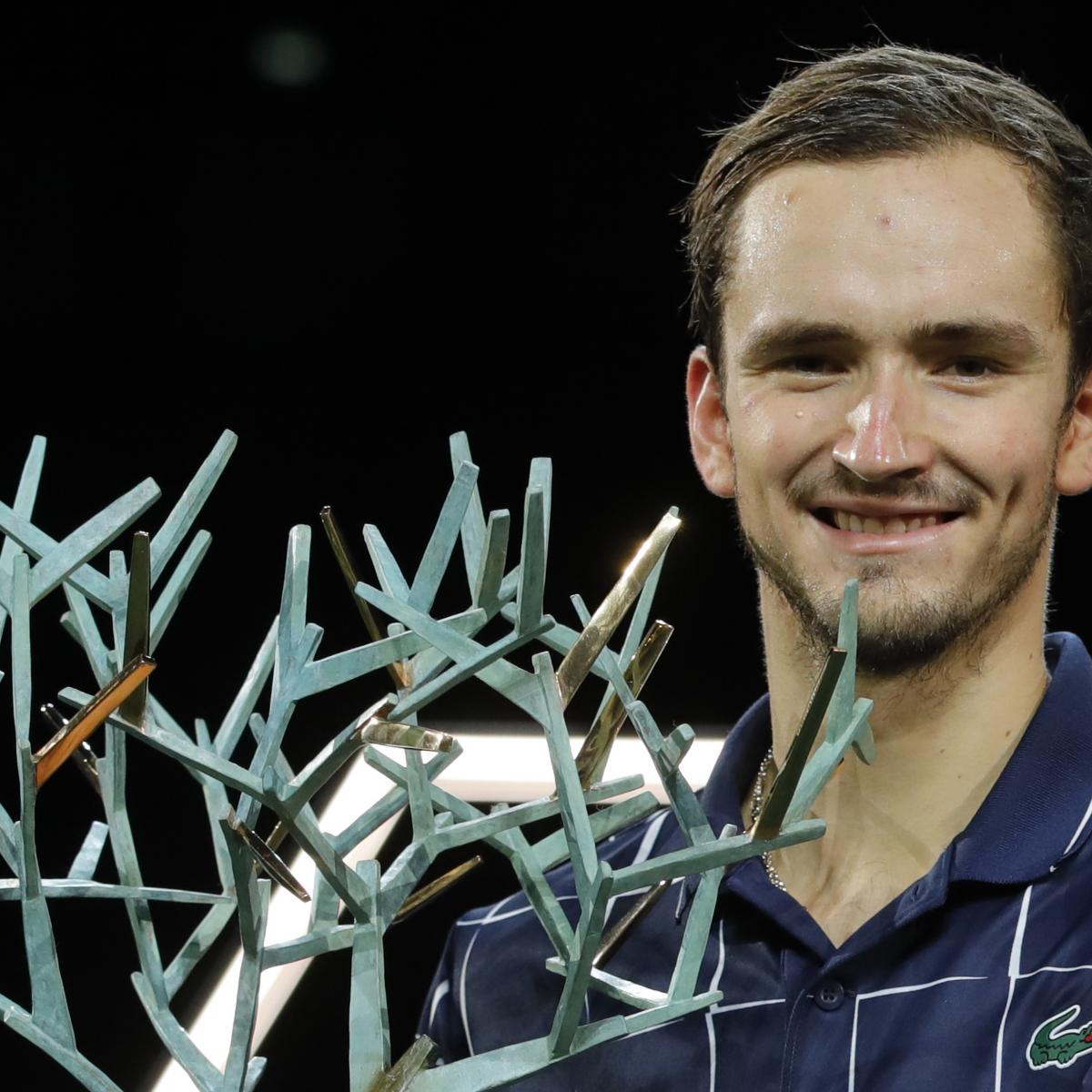 Daniil Medvedev Defeats Alexander Zverev to Win 2020 Paris Masters ...