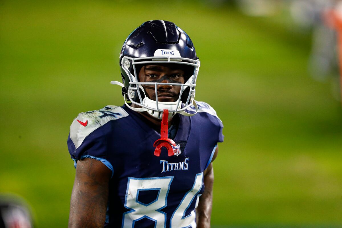 Titans' Corey Davis Discusses Playing vs. Colts After Brother's Death ...