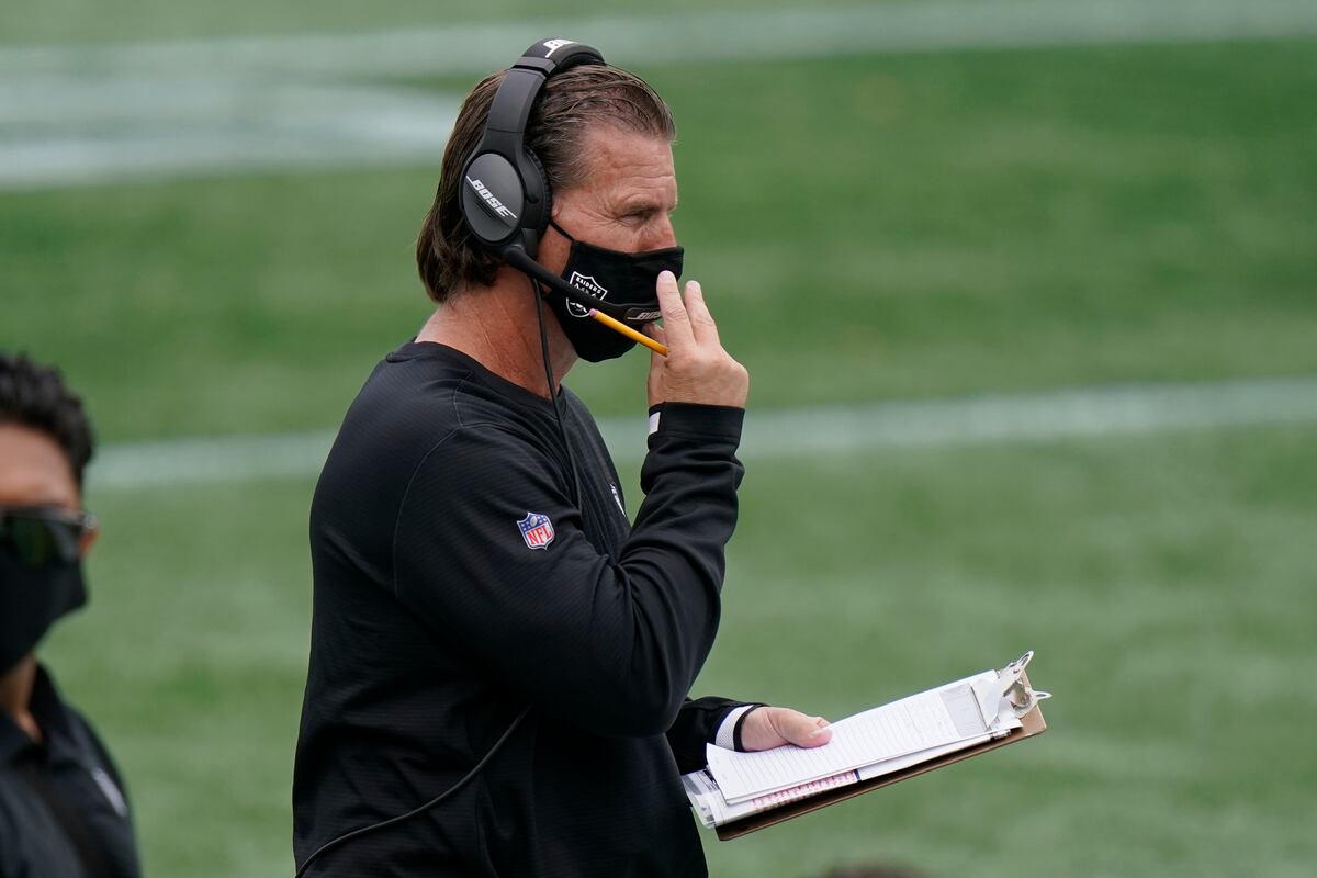 Raiders OC Greg Olson Won't Coach TNF vs. Texans Due to COVID-19 ...