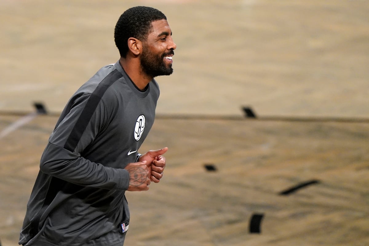 Video: Kyrie Irving Appears to Burn Sage at TD Garden Before Nets vs ...