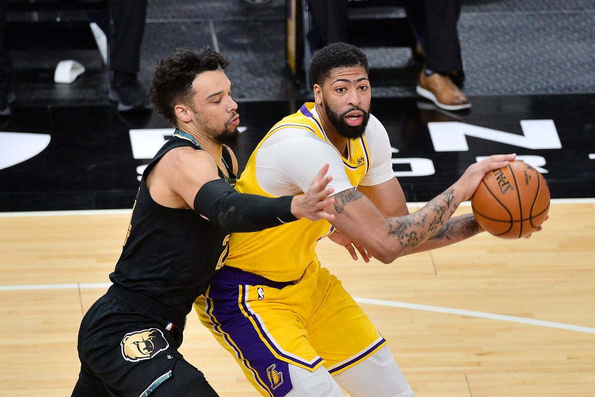 Anthony Davis, LeBron James Power Lakers Past Grizzlies in Narrow Win ...