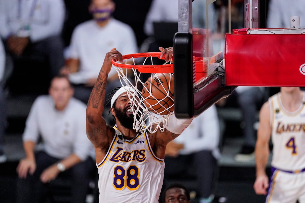 Lakers' Markieff Morris Ejected After Shoving Rockets' DeMarcus Cousins ...