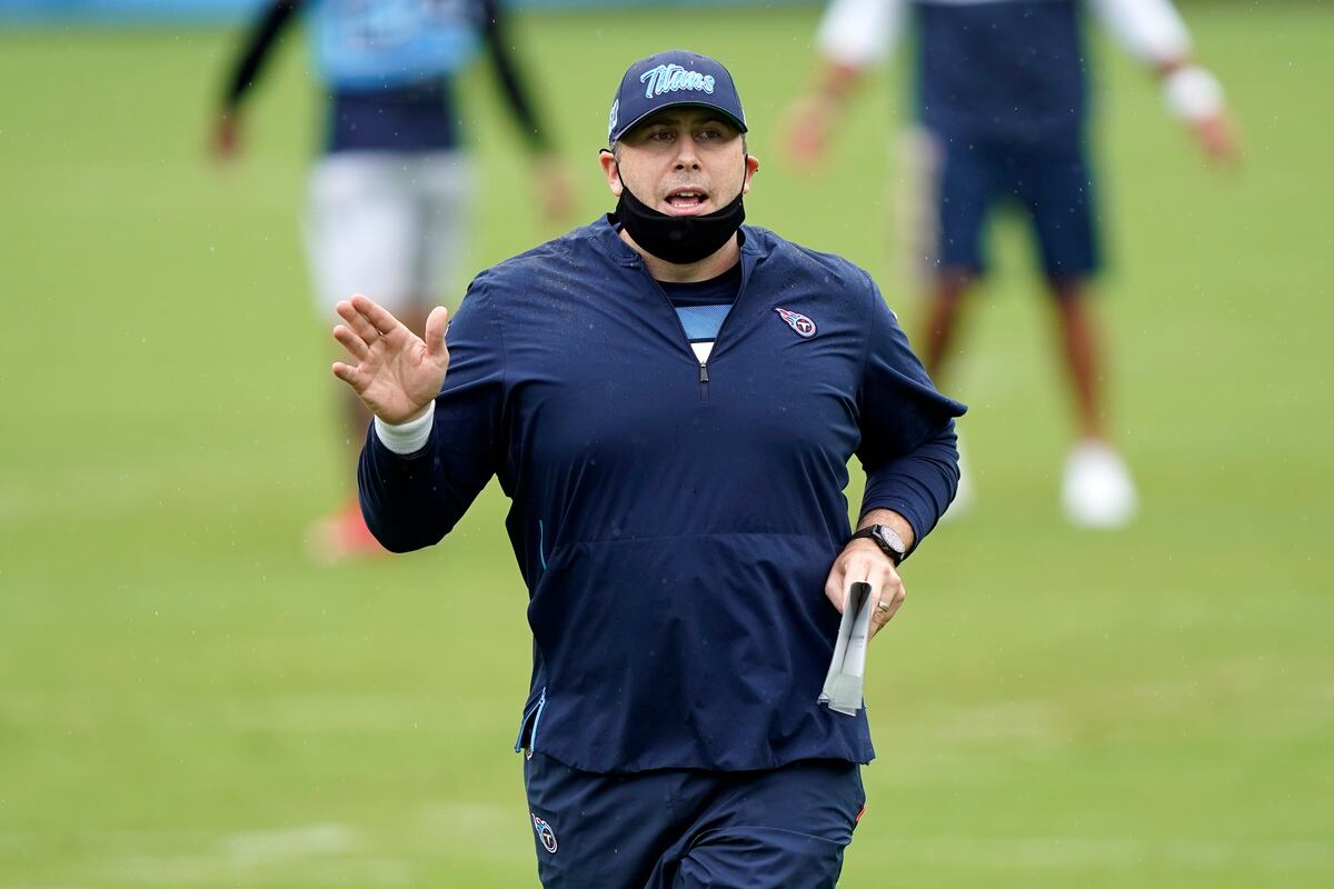 Report: Titans' Arthur Smith Eyed by Jags, Jets, Falcons, Lions ...