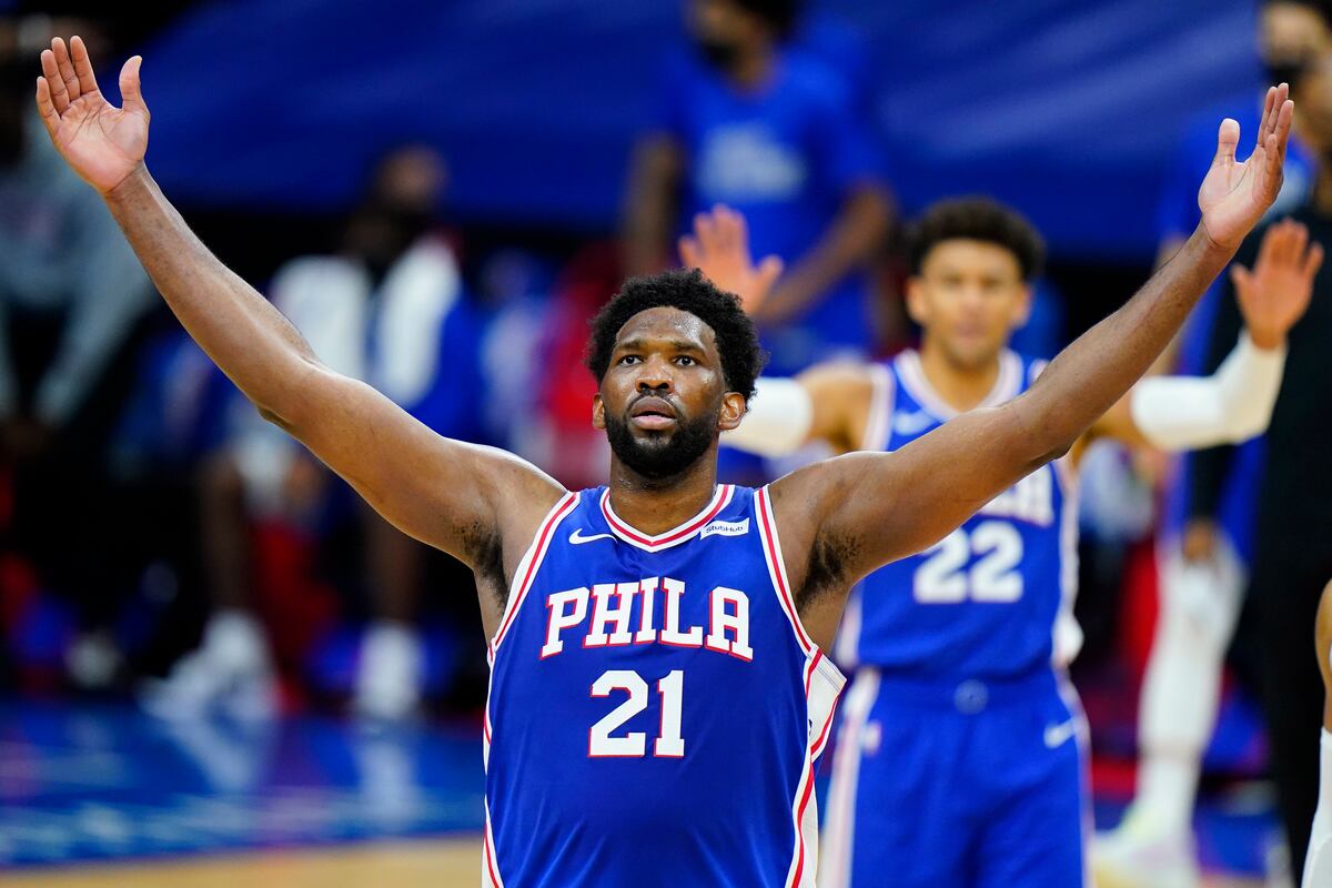 Joel Embiid's Career-High 50 Points Power 76ers Past Zach LaVine, Bulls ...