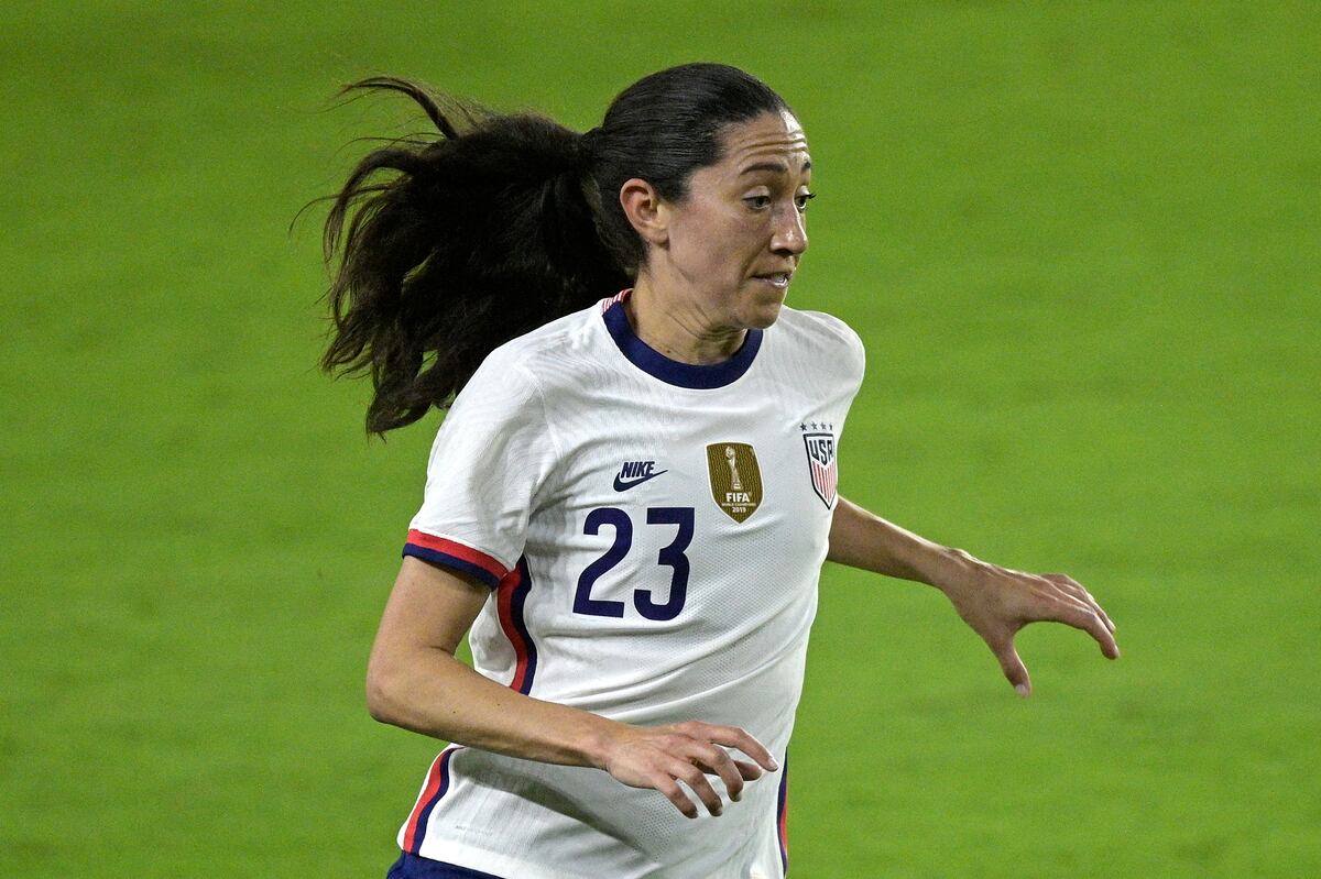 Christen Press, Megan Rapinoe Lift USA Past Brazil in 2021 SheBelieves ...