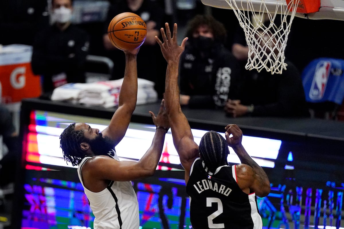 James Harden, Kyrie Irving Power Nets Past Kawhi Leonard, Paul George ...
