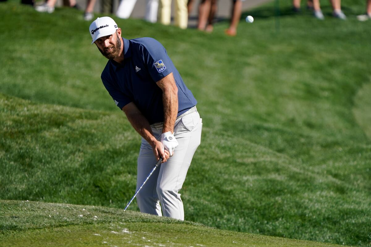 Dustin Johnson Improves with 2-Under Round 2 in 2021 Players ...