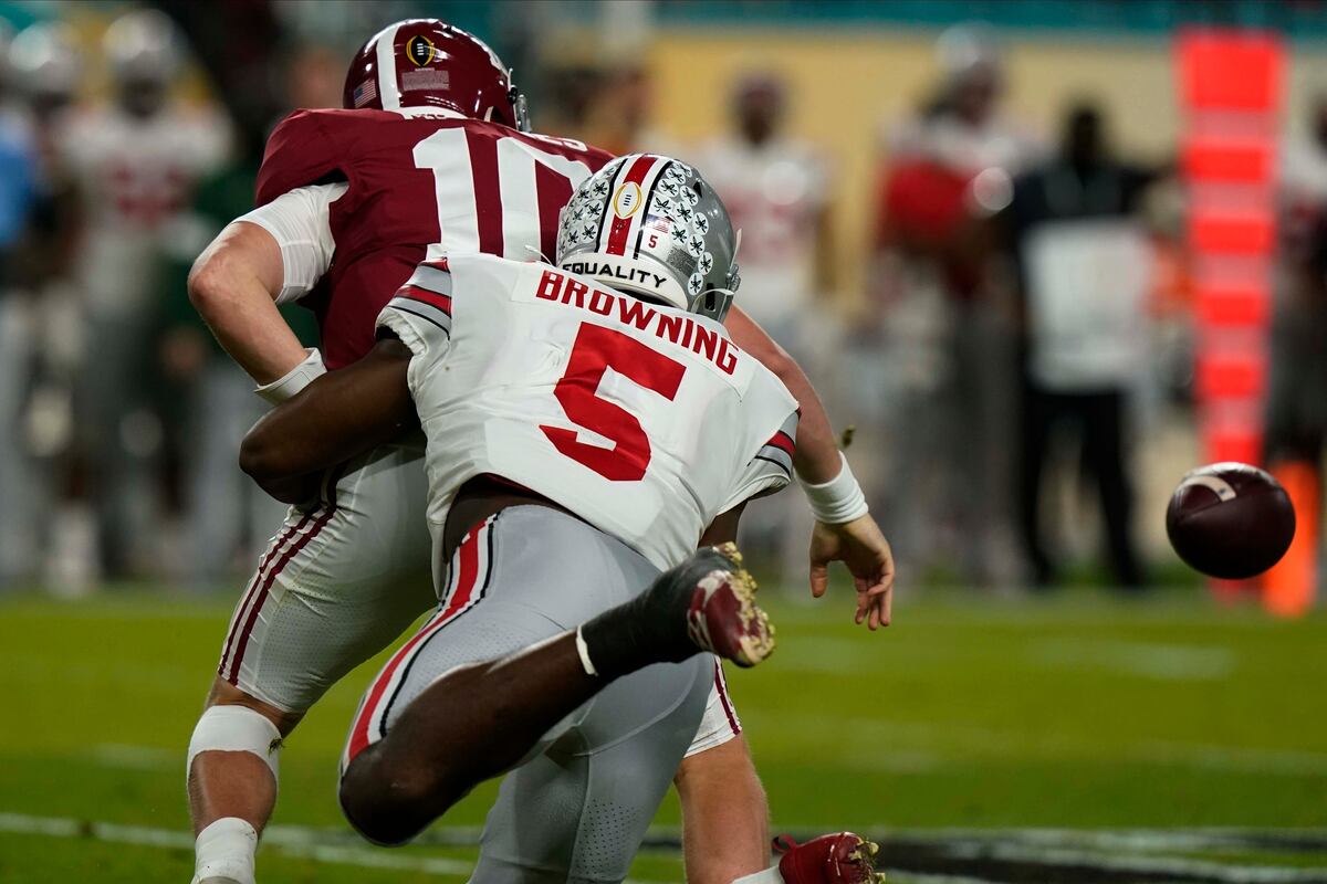 Baron Browning NFL Draft 2021: Scouting Report for Denver Broncos LB ...